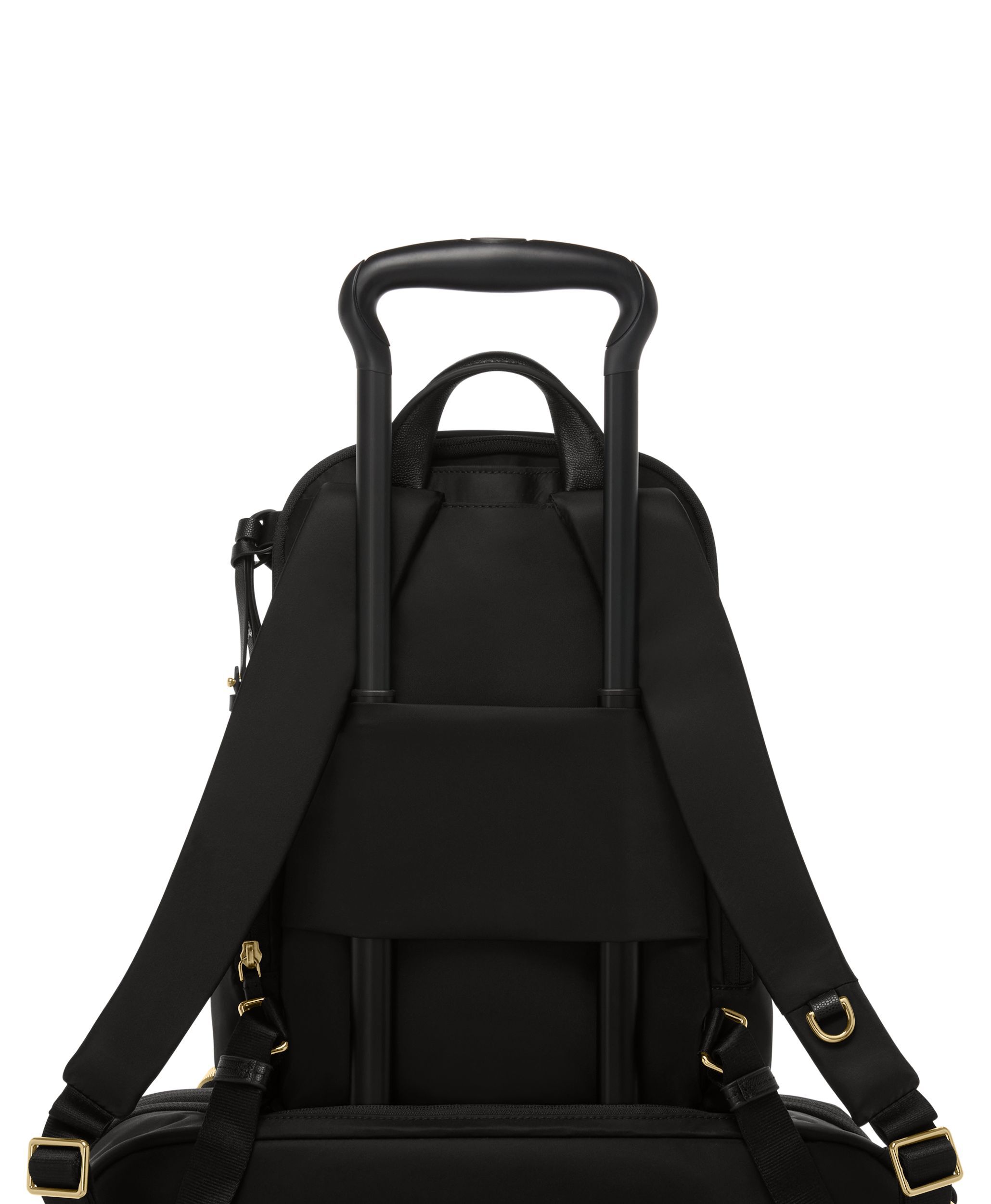 Celina Medium Backpack in Black/Gold | Voyageur | TUMI Singapore Celina Medium Backpack in Black/Gold | Voyageur | TUMI Singapore