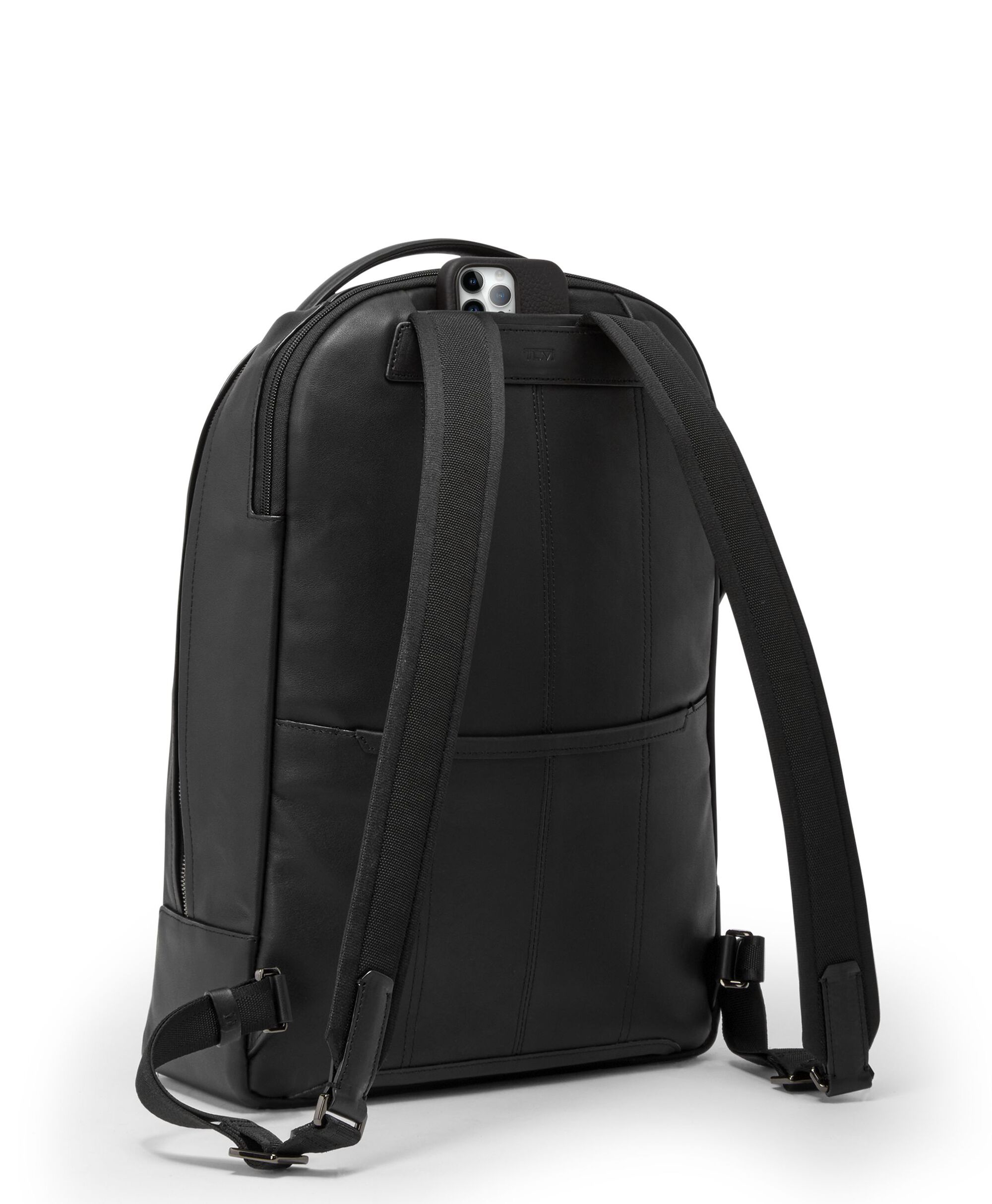 Warren Backpack in Espresso Brown Bombe | Tumi Harrison | TUMI Singapore