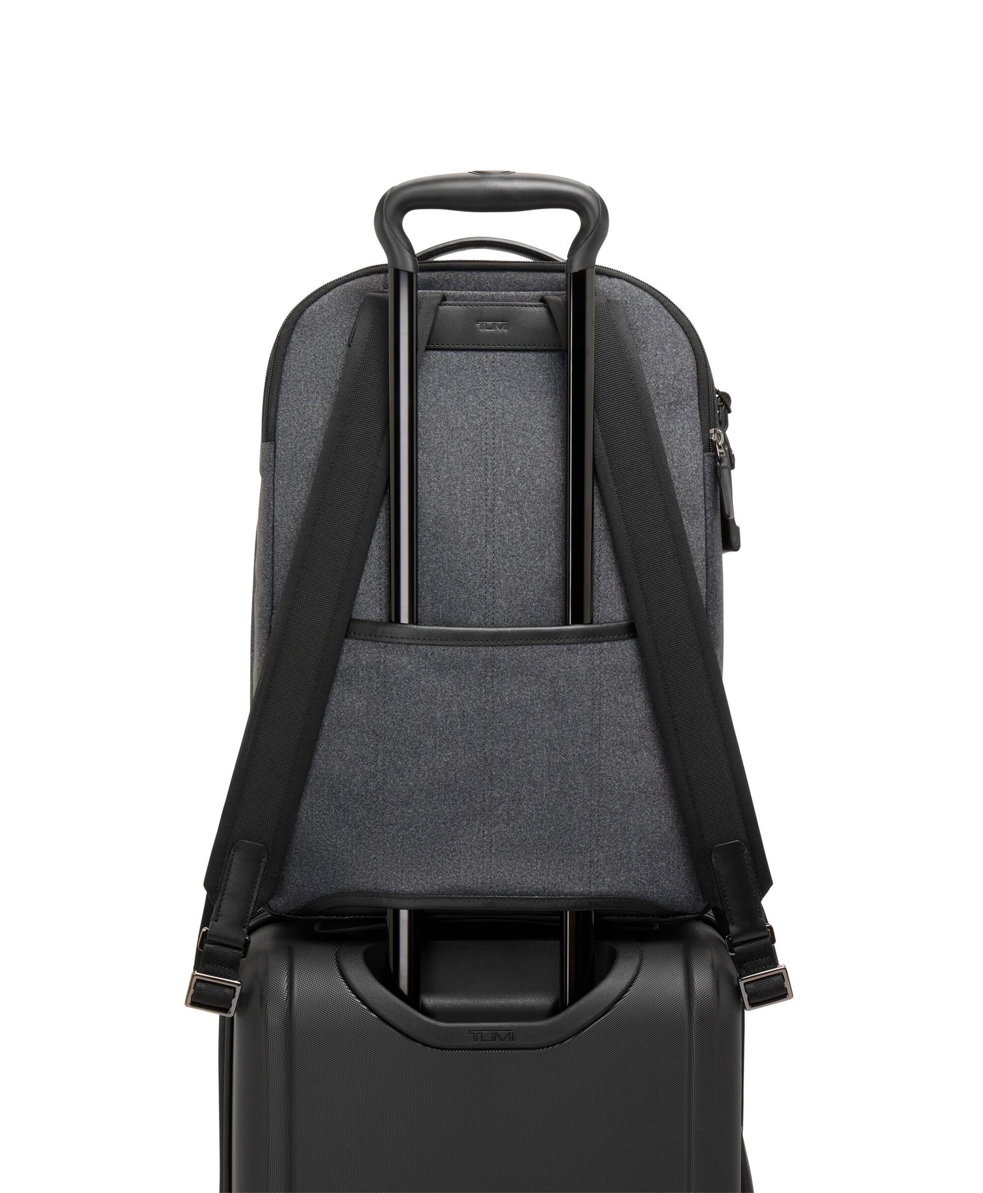 Warren Backpack in Dark Charcoal | Tumi Harrison | TUMI Singapore