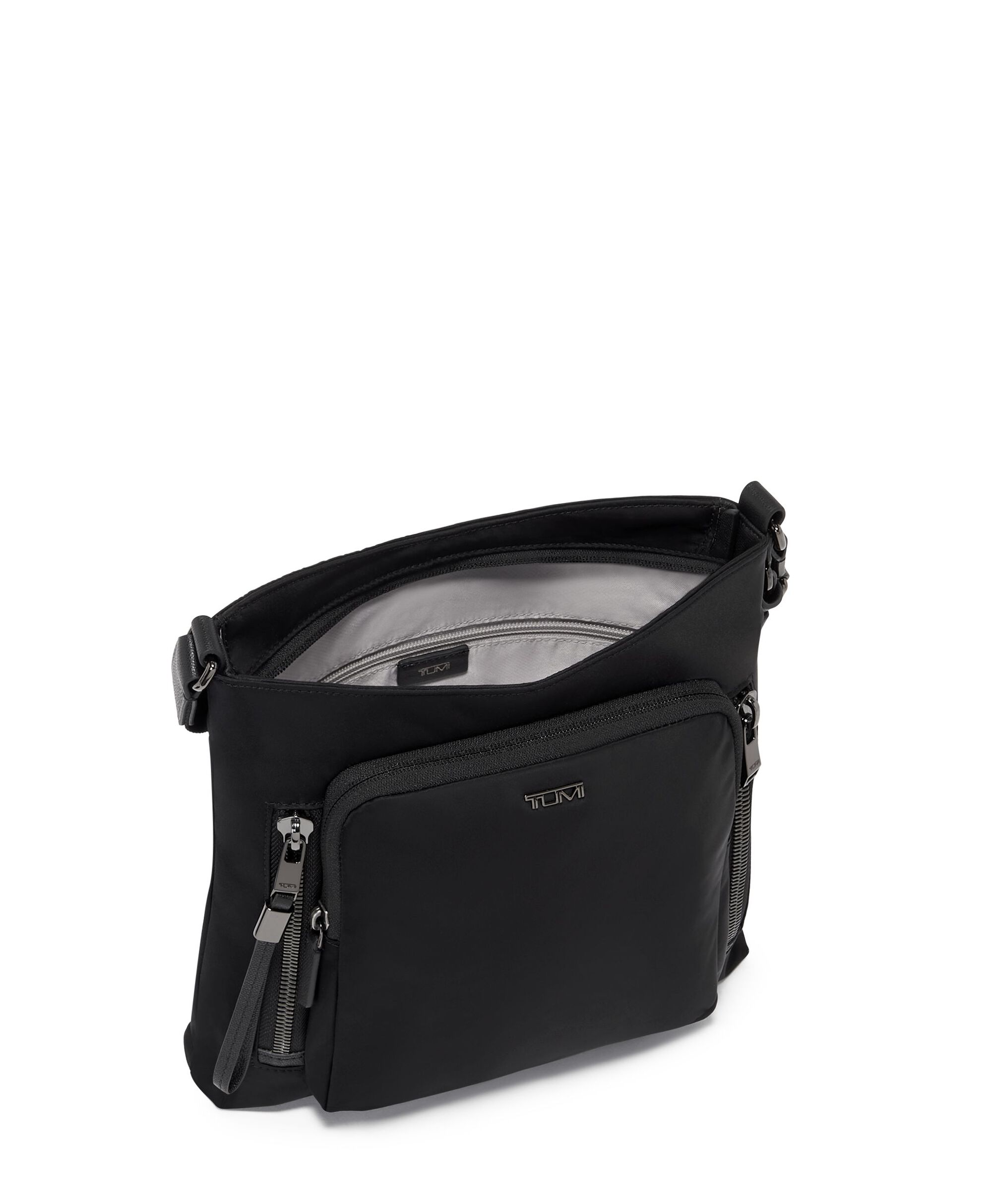 Tyler Crossbody in Black/Gunmetal | Voyageur | TUMI Singapore