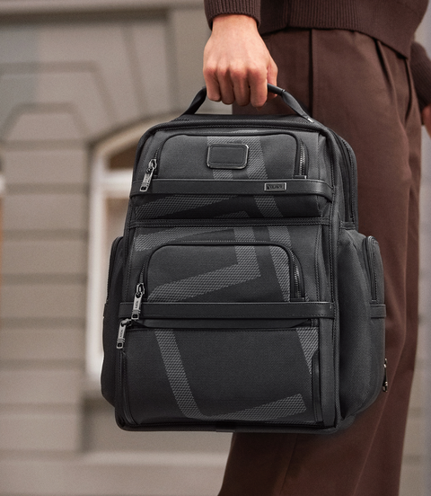 Tumi Brief Pack in Reflective Tumi Jacquard | Tumi Alpha | TUMI Singapore