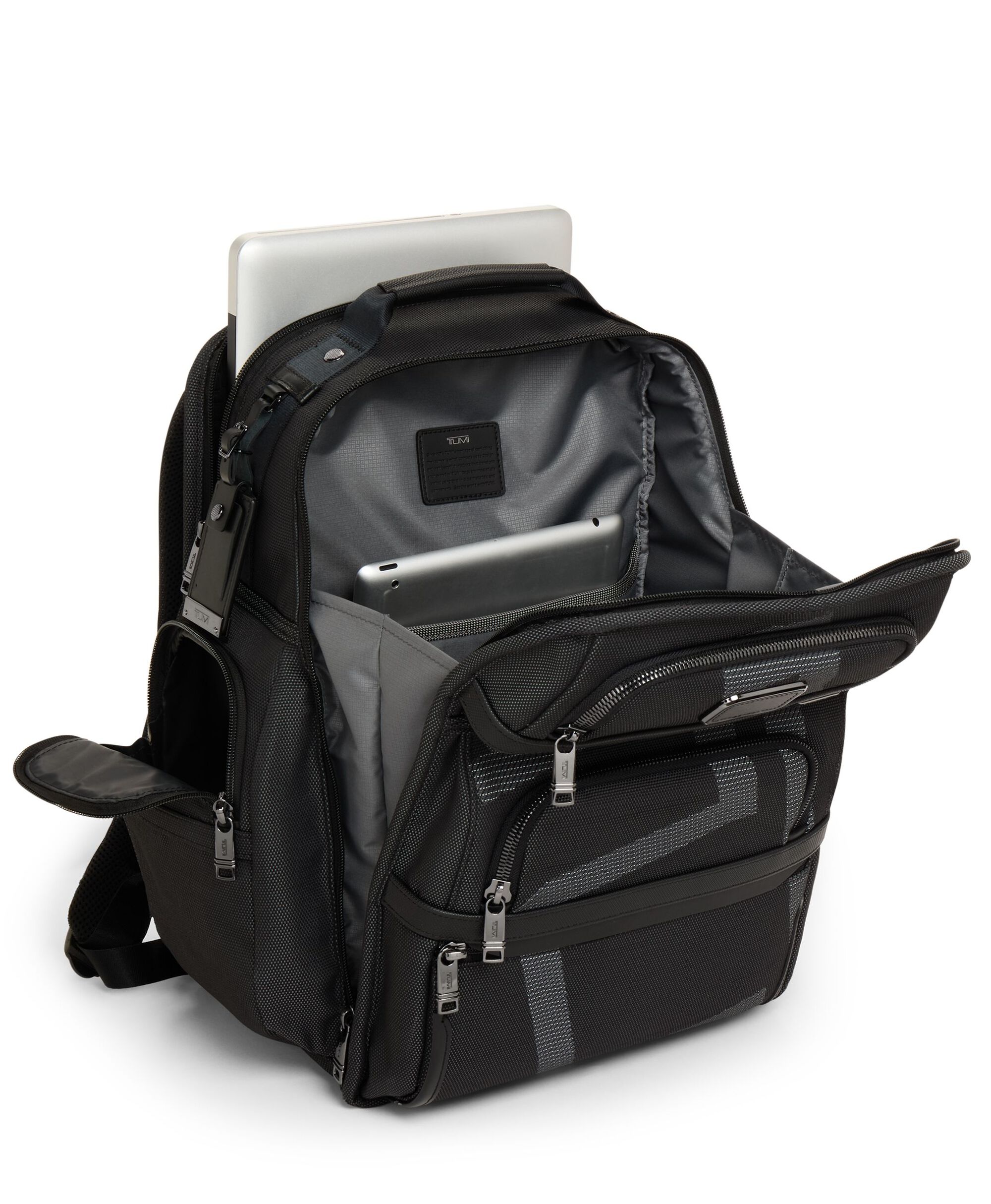 Tumi Brief Pack in Reflective Tumi Jacquard | Tumi Alpha | TUMI Singapore